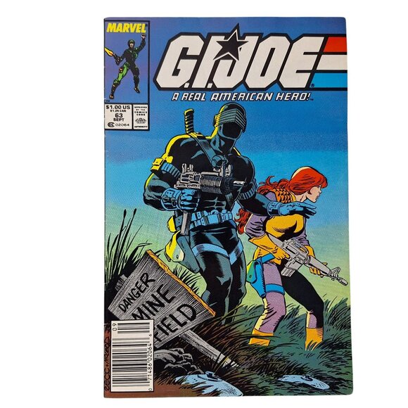 Marvel | Other | Marvel Gi Joe A Real American Hero 63 986 Comic Book ...